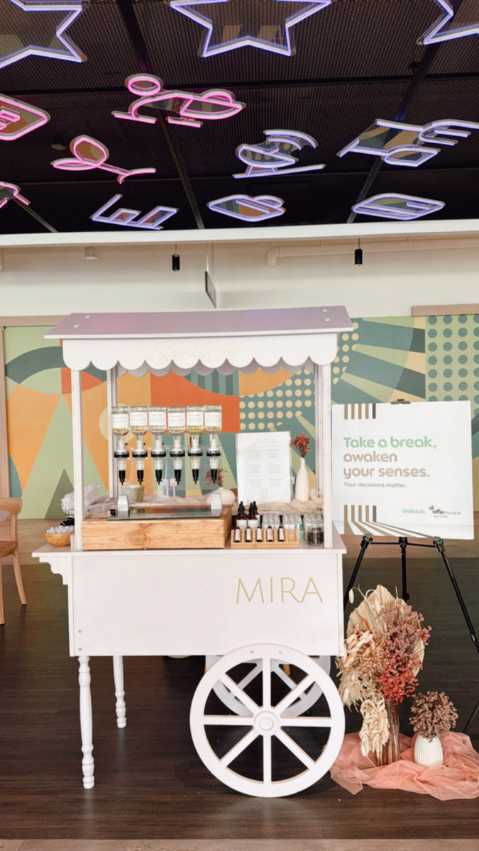 Elevate Your Event with Our Exclusive DIY Perfume Bar Experience – Mira ...